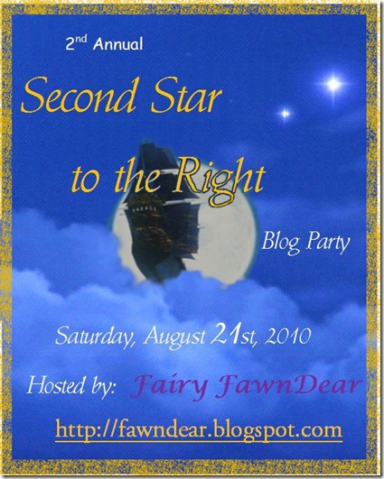 ...FawnDear...: Second Star to the Right Blog Adventure